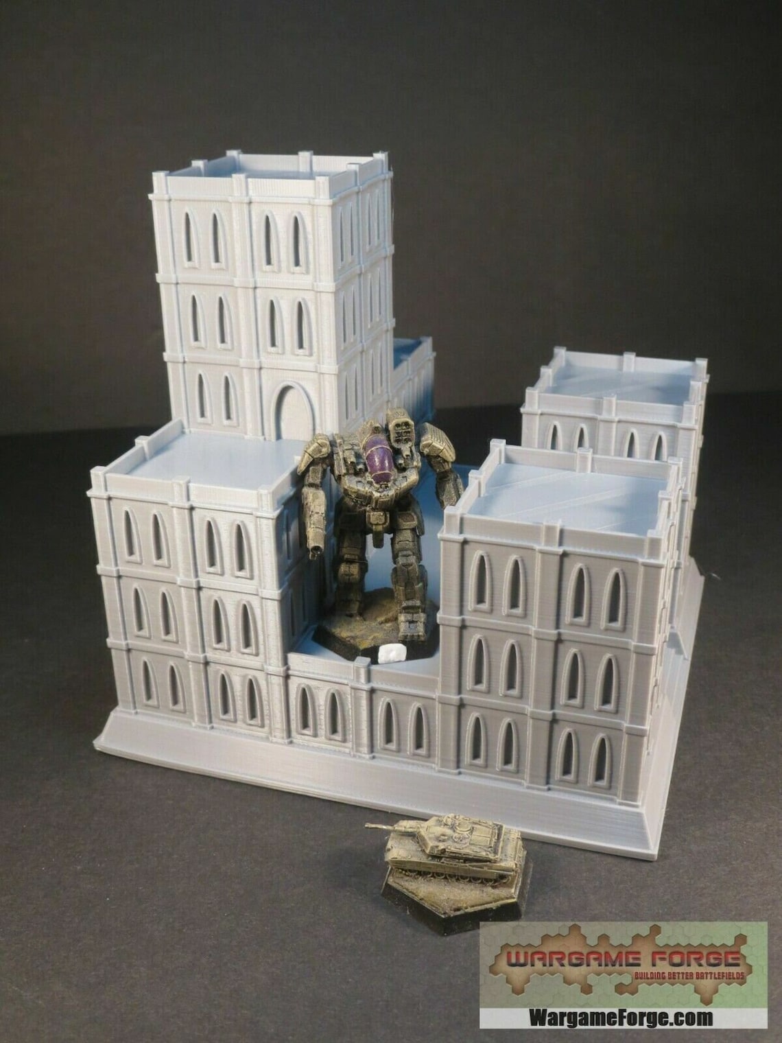Gothic Imperial Palace Tabletop Wargame Terrain Battletech 3D Printed ...