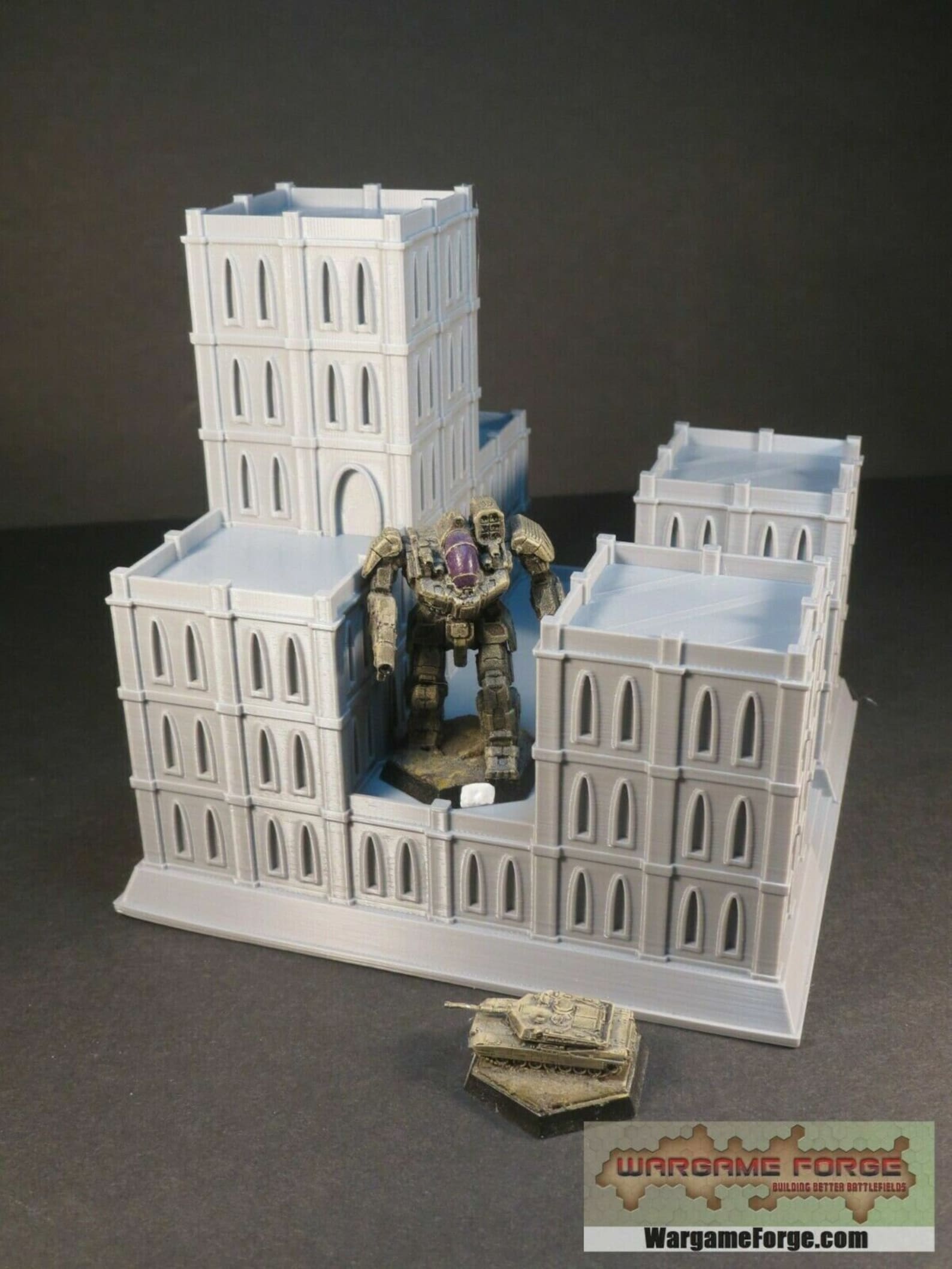 Gothic Imperial Palace Tabletop Wargame Terrain Battletech 3D Printed ...