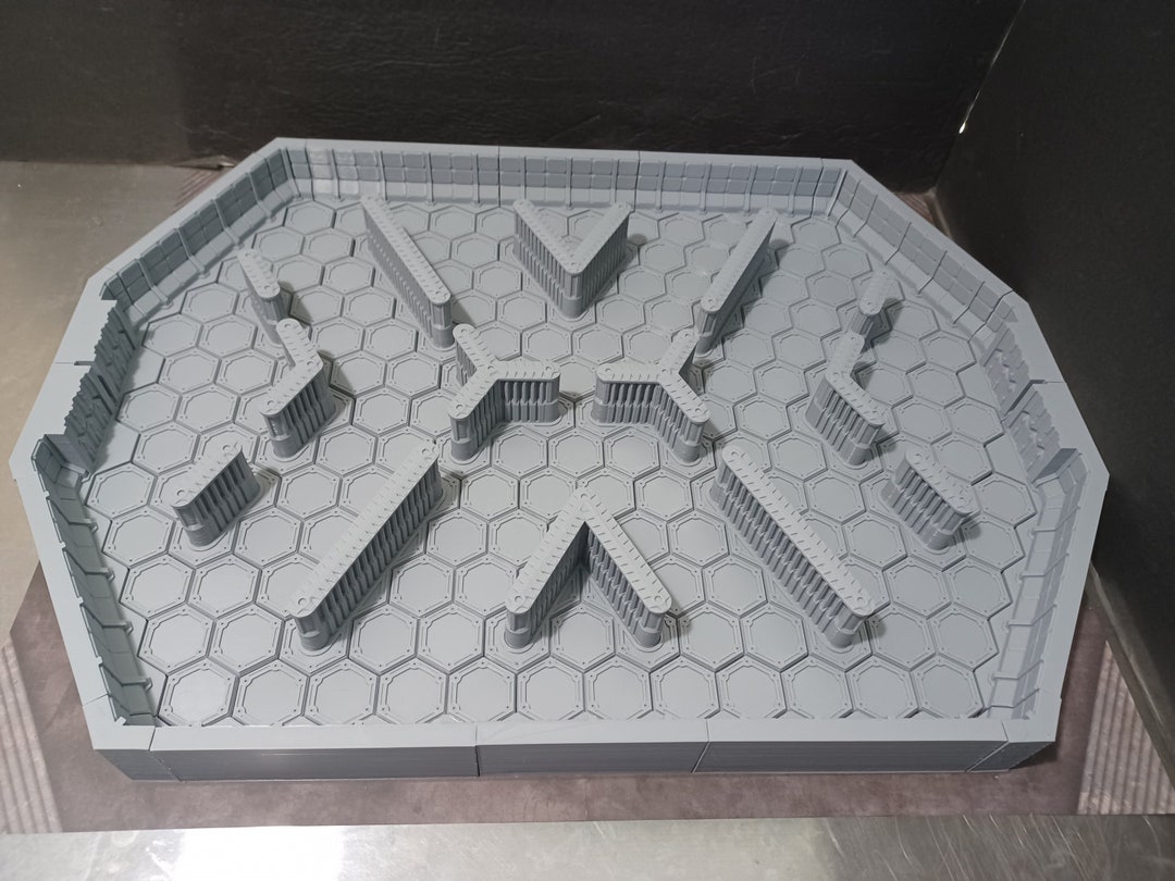 Battletech Mech Arena 3D Printed Tabletop War Game Terrain Battletech ...
