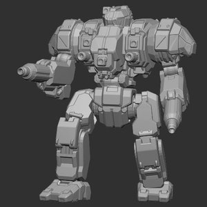 Dvs-1d devastator Alternate Battletech Mechwarrior Miniatures - Etsy