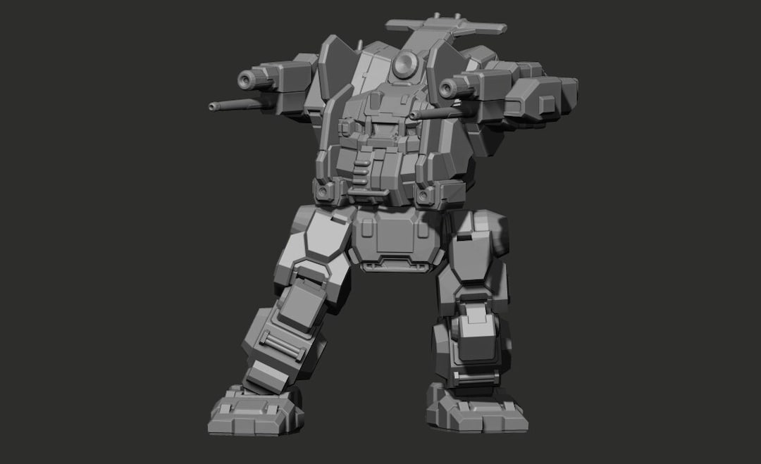 Jm6-fb jagermech Alternate Battletech Mechwarrior Miniatures - Etsy