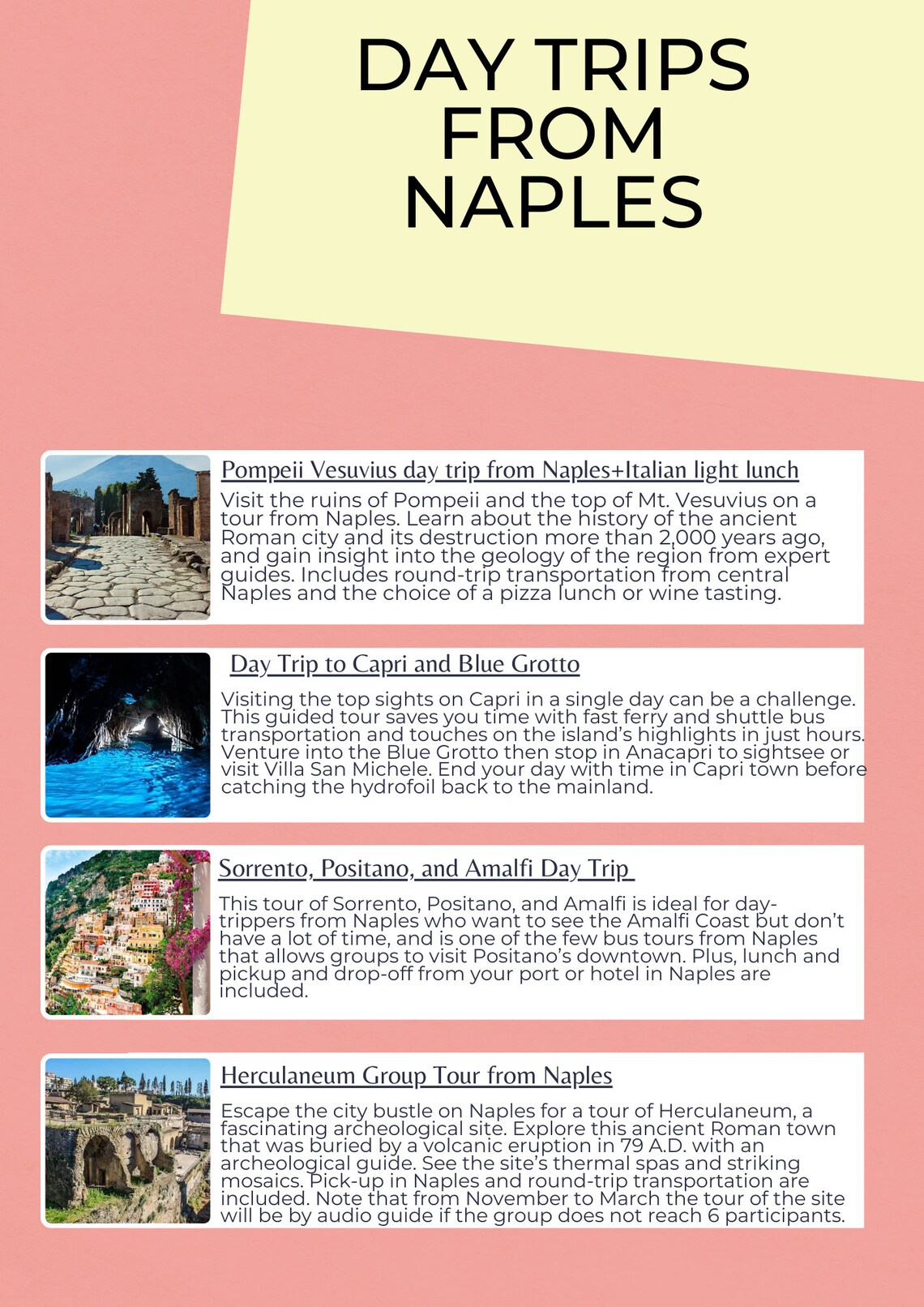 Naples, Italy Travel Guide - Etsy