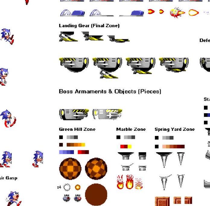 Sonic the Hedgehog 1 Pixel Bundle Png, Jpg, Eps Psd Pdf Instant ...