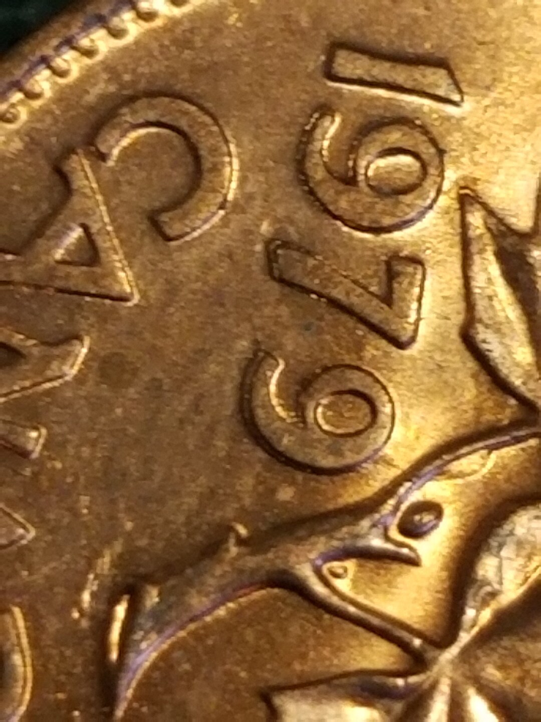 Rare 1979 Canadian Penny Double 1979 Variation - Etsy