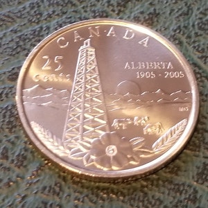 2005 Uncirculated Canadian Provincial Quarter - Etsy