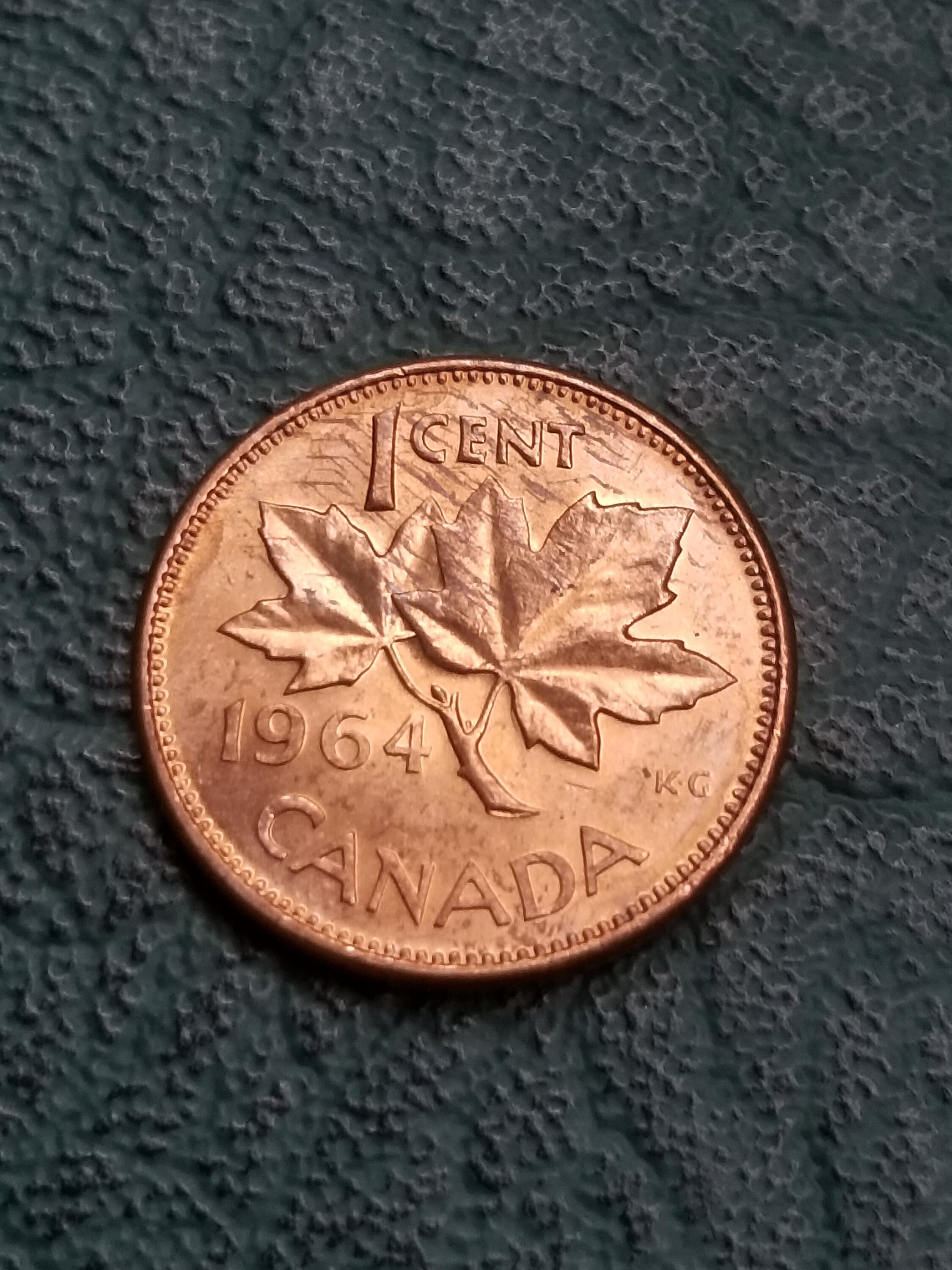 Very Rare 1964 DDO Canadian Penny - Etsy