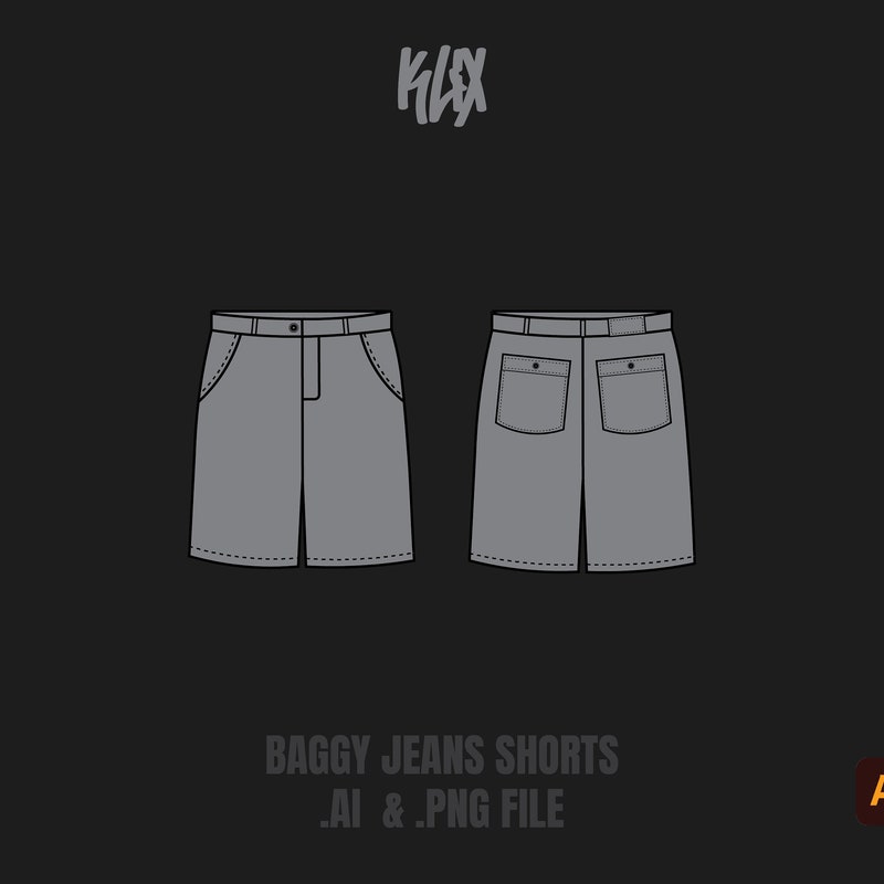 Jorts Mockup - Etsy