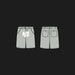 Jeans Shorts Template Jorts Tech Pack Streetwear Vector Template ...