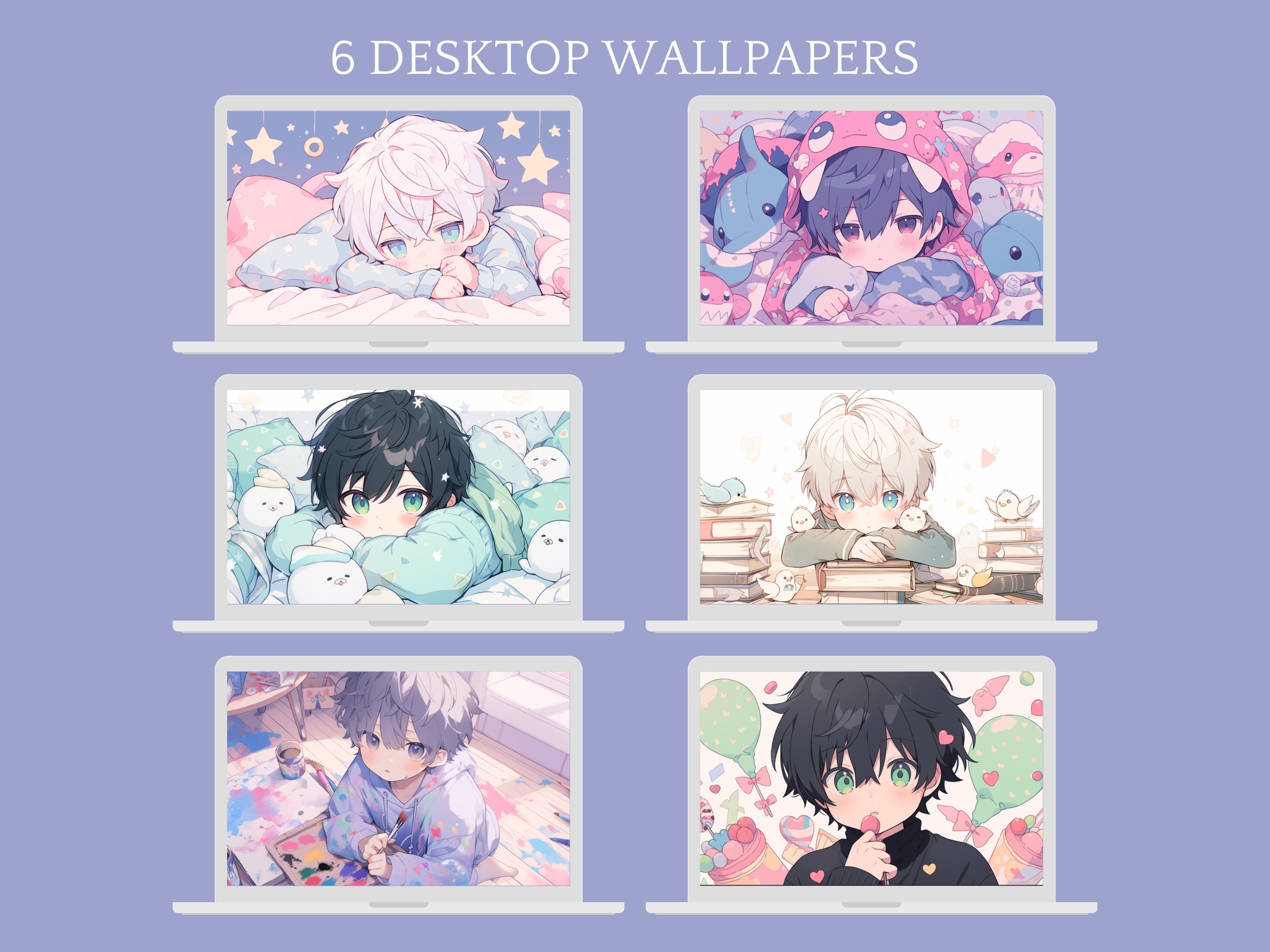 LOVE AND DEEPSPACE Xavier, Zayne and Rafayel Wallpaper Collection Chibi ...