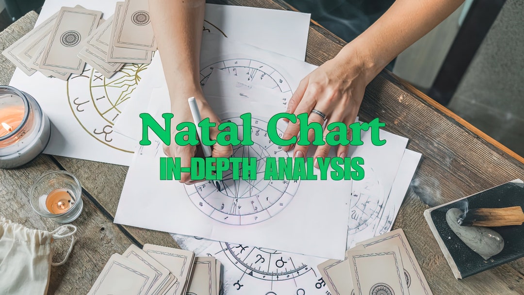 Birth Chart/natal Chart Report - Understand Your Personal Birth Chart ...