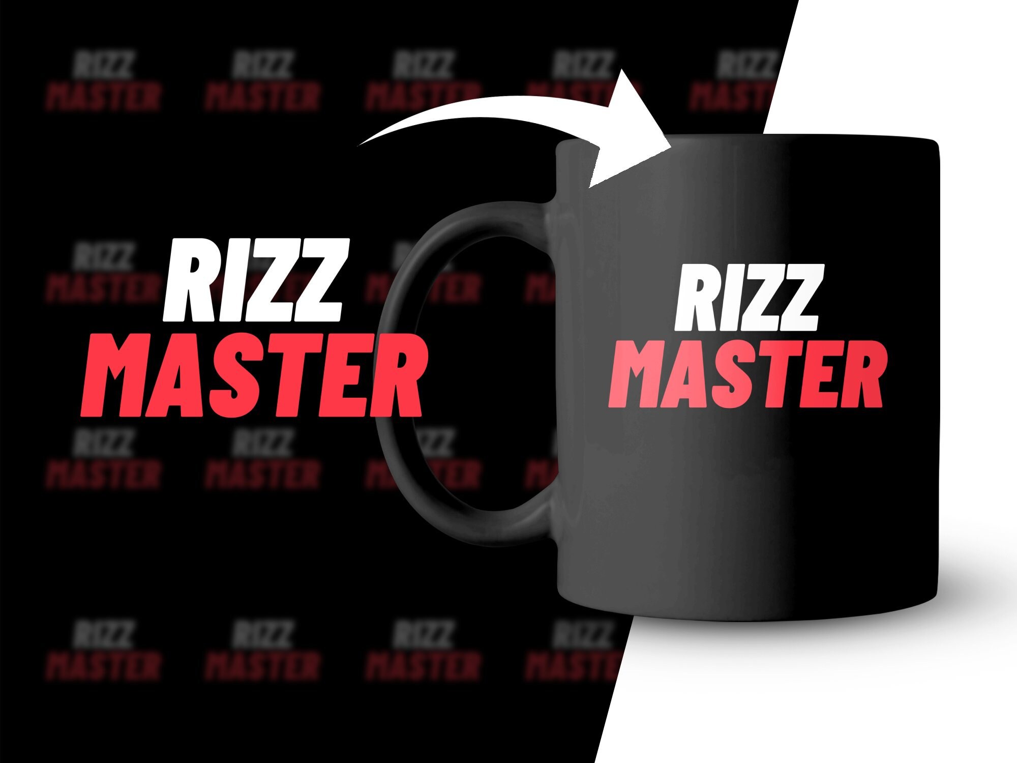 Rizz Master PNG Trendy Meme Graphic Design Digital Download Cut File ...