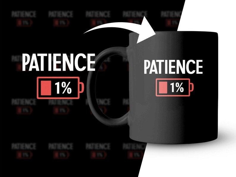 Funny Patience Low Battery PNG, Humorous Quote Graphic, Low Patience ...