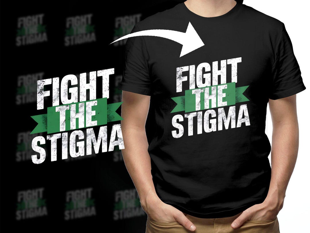 Fight the Stigma PNG, Mental Health Awareness PNG, Inspirational ...