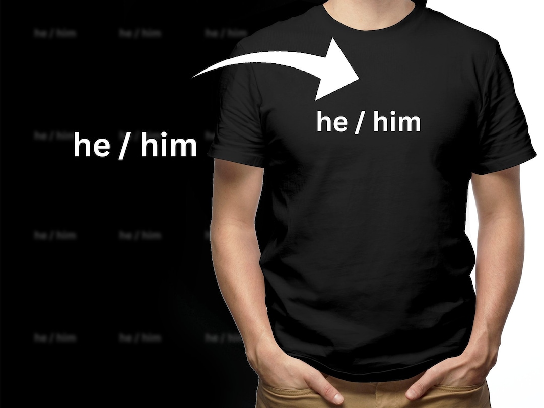 He/him Pronouns PNG Digital Download Gender Identity Graphic Inclusive ...