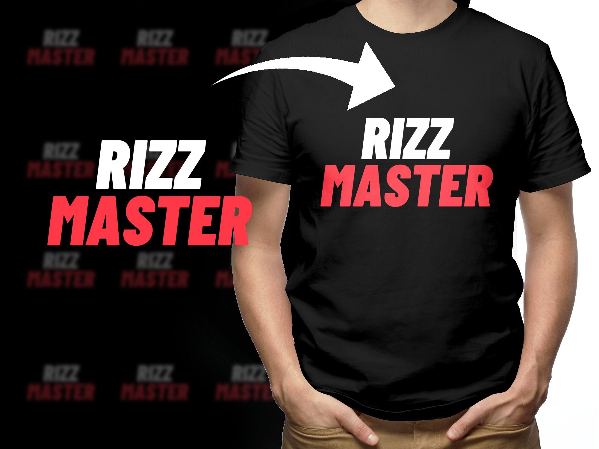 Rizz Master PNG Trendy Meme Graphic Design Digital Download Cut File ...