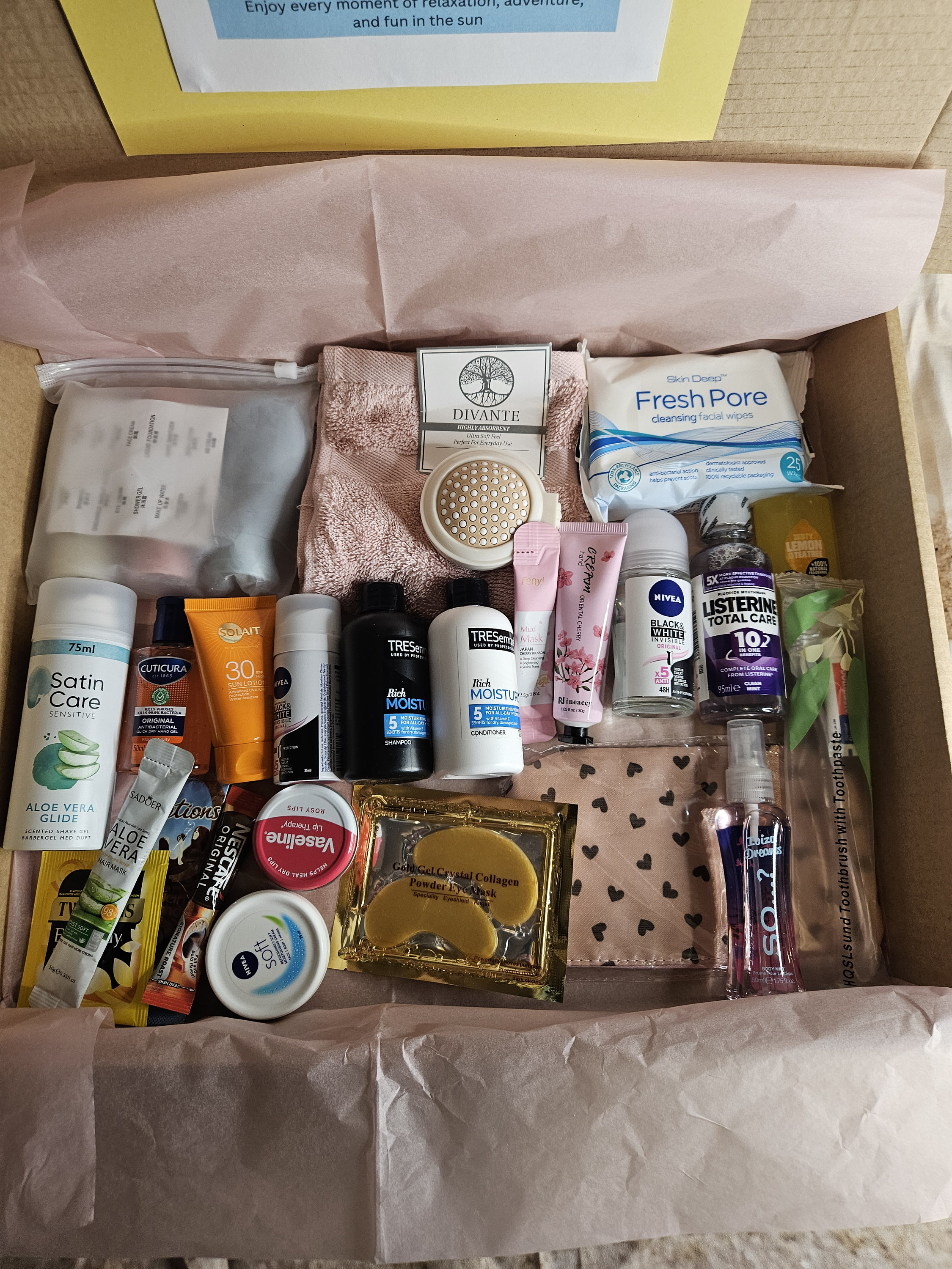 Summer Special "limited Edition" Ladies Deluxe Travel Hamper | Travel ...