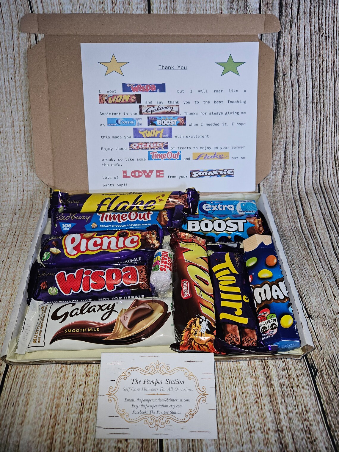 Teaching Assistant Sweet Treat Box | End of Year Gift | Thank You ...