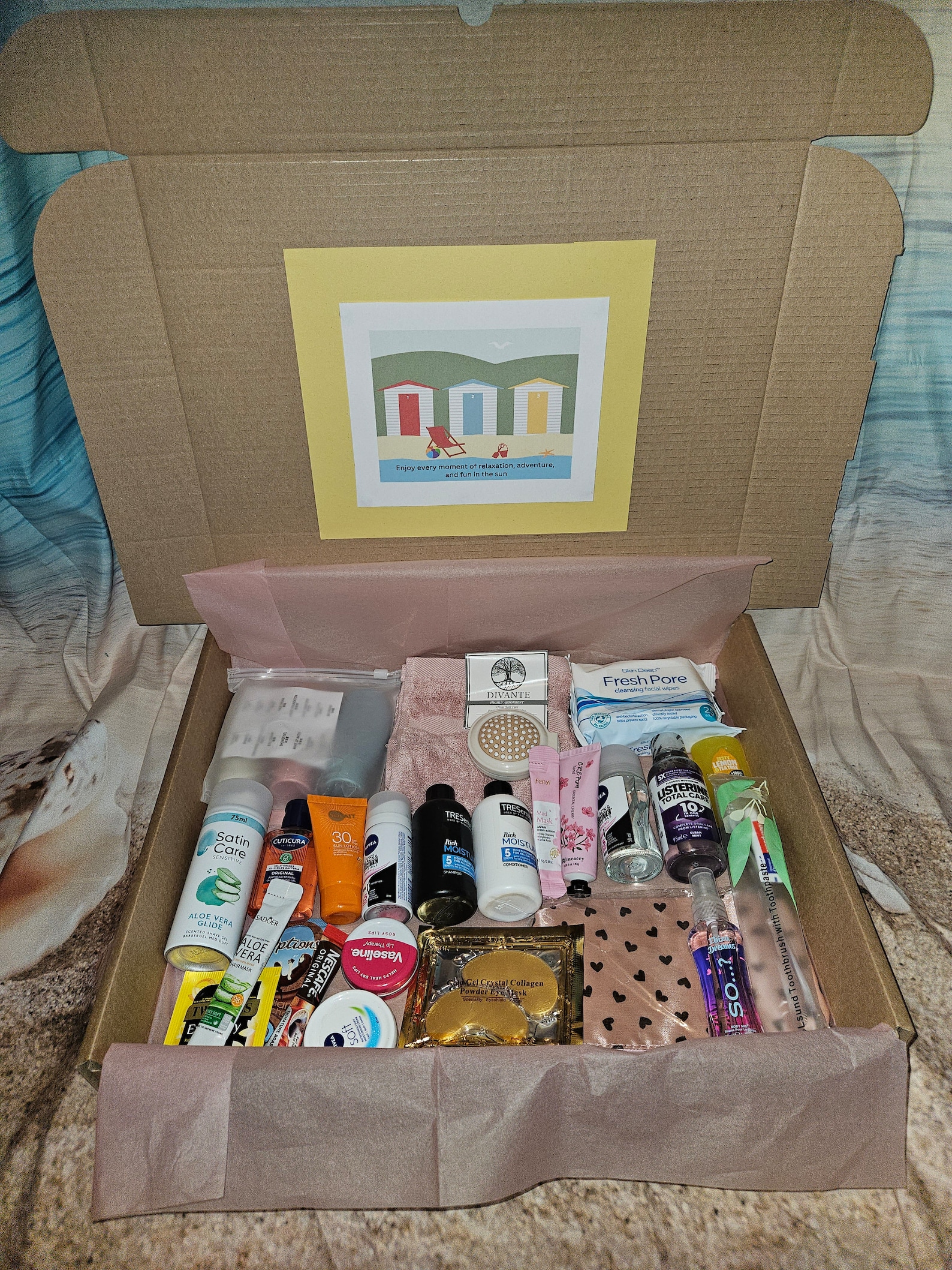 Summer Special "limited Edition" Ladies Deluxe Travel Hamper | Travel ...
