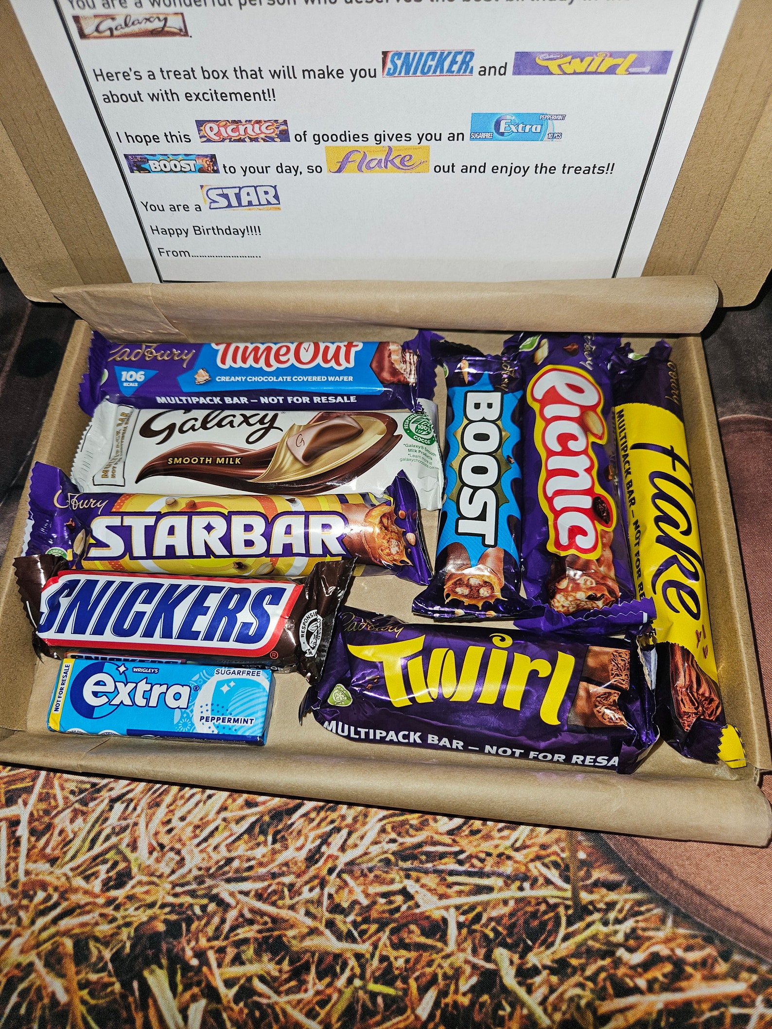 30th Birthday Gift Hamper | 30th Treat Box | Birthday Sweet Hamper ...