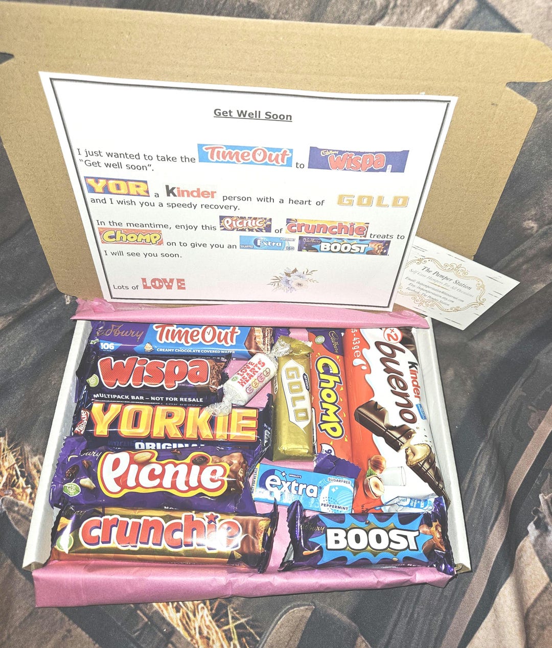 Get Well Soon Sweet Treat Box | Recovery Gift | Care Package | Get Well ...