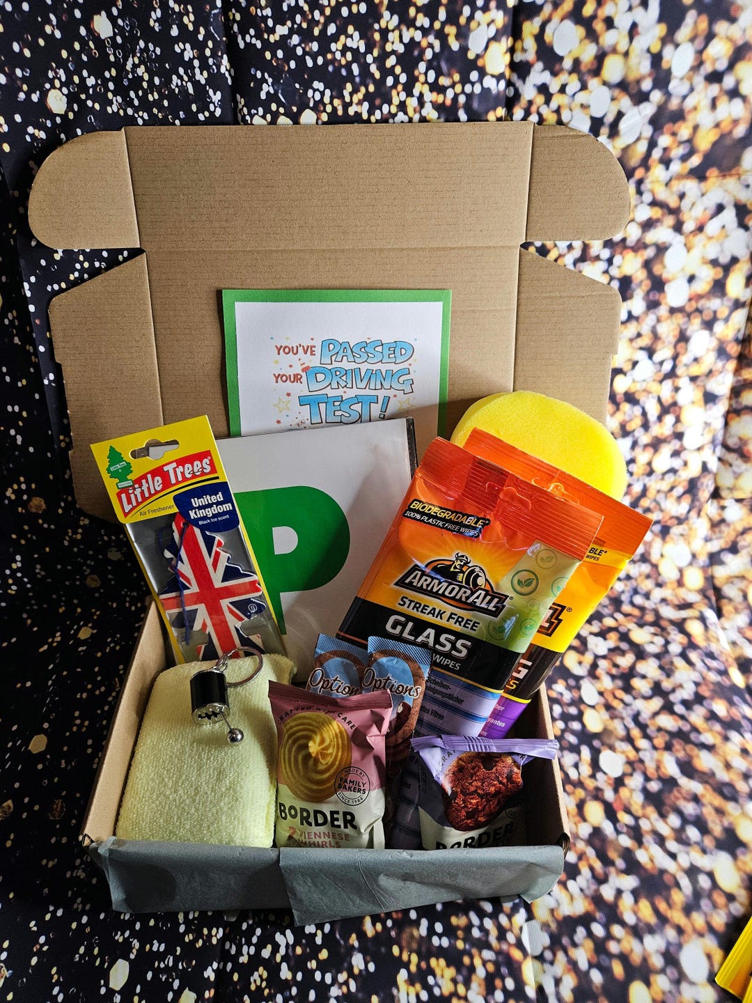 Driving Test Pass Hamper | New Driver Gift | Passed Driving Test Gift ...