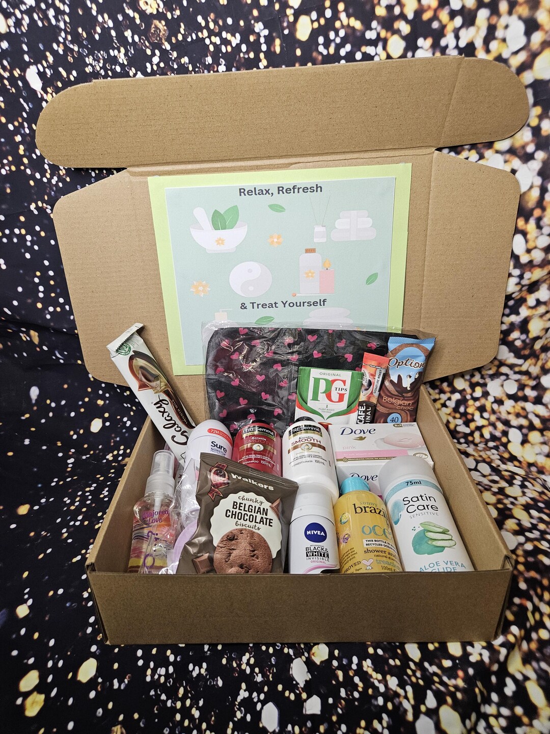Female Teenager Pamper Box | University Starter Box | Sports Bag ...