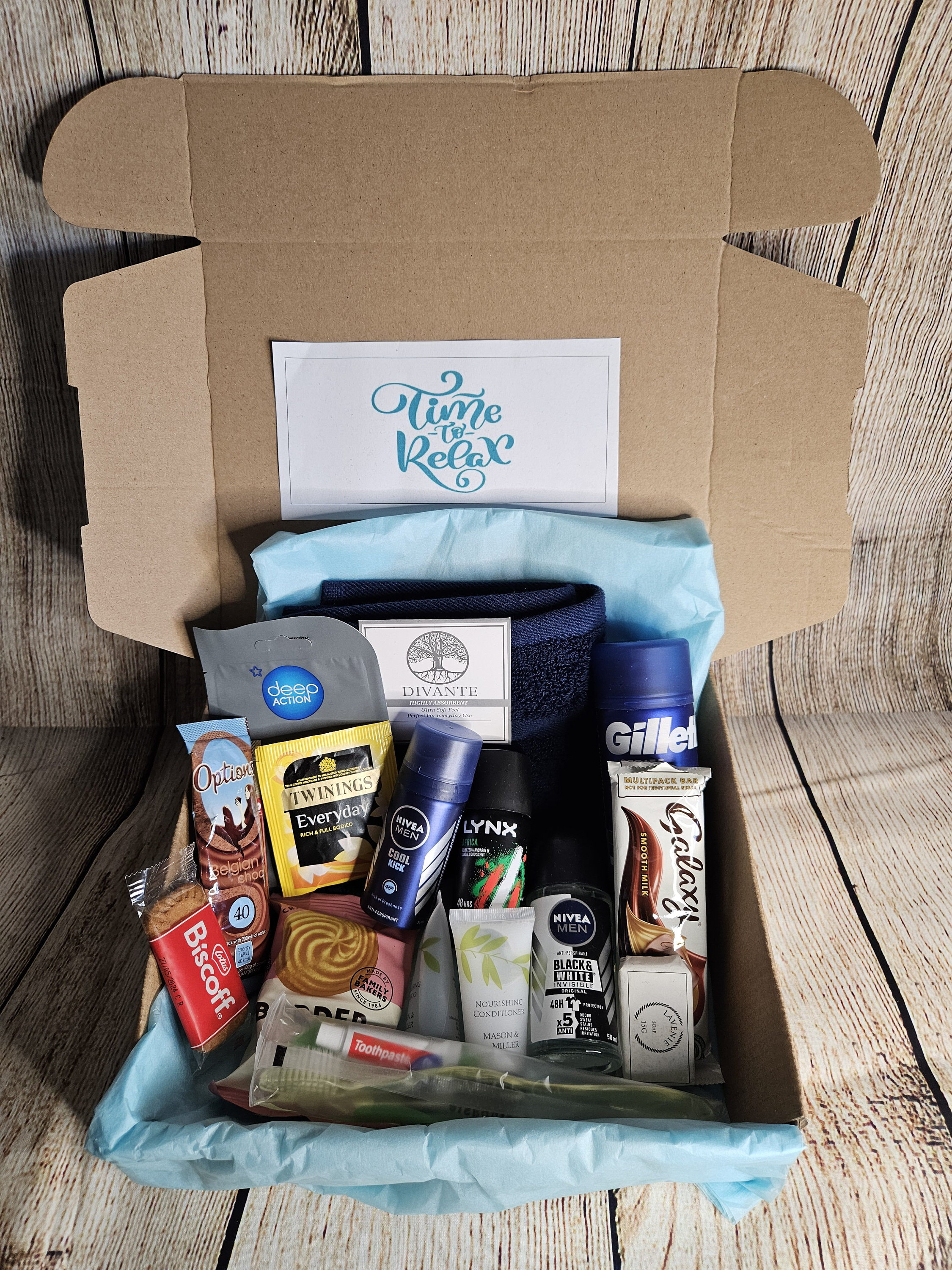 Men's Pamper Hamper | Grooming Gift Set for Men | Men's Spa Kit | Gifts ...