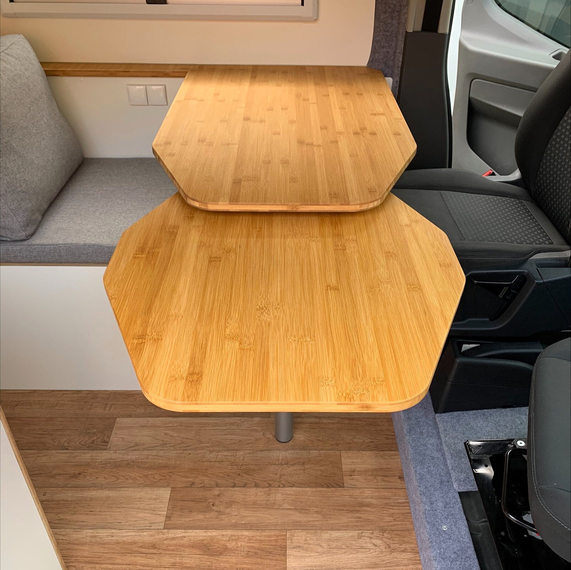 Drehtisch Bambus Tisch Camper Van Esstisch Selbstausbau Wohnmobil - Etsy.de