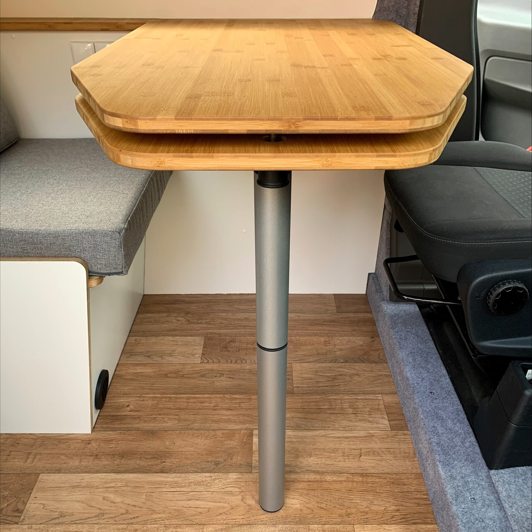 Drehtisch Bambus Tisch Camper Van Esstisch Selbstausbau Wohnmobil - Etsy.de