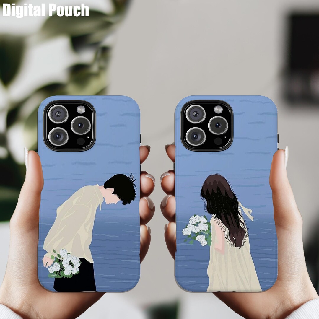 His & Hers Loving Couples Mathcing Anime Partner King and Queen ...