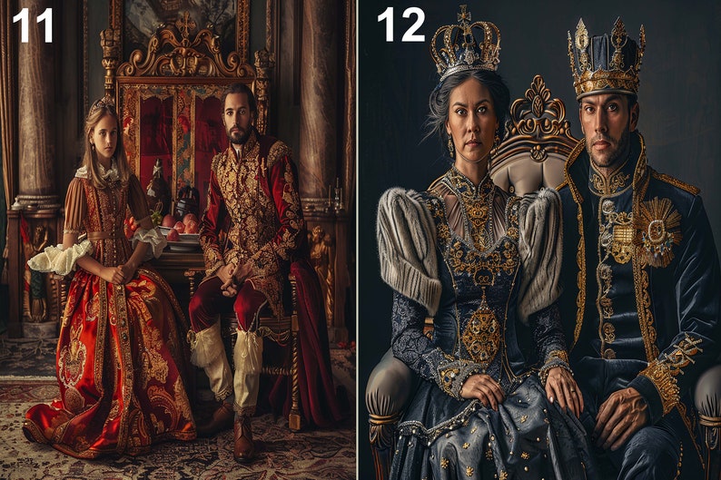 Custom Victorian Royal Portrait From Photo, Renaissance Portrait, Turn ...