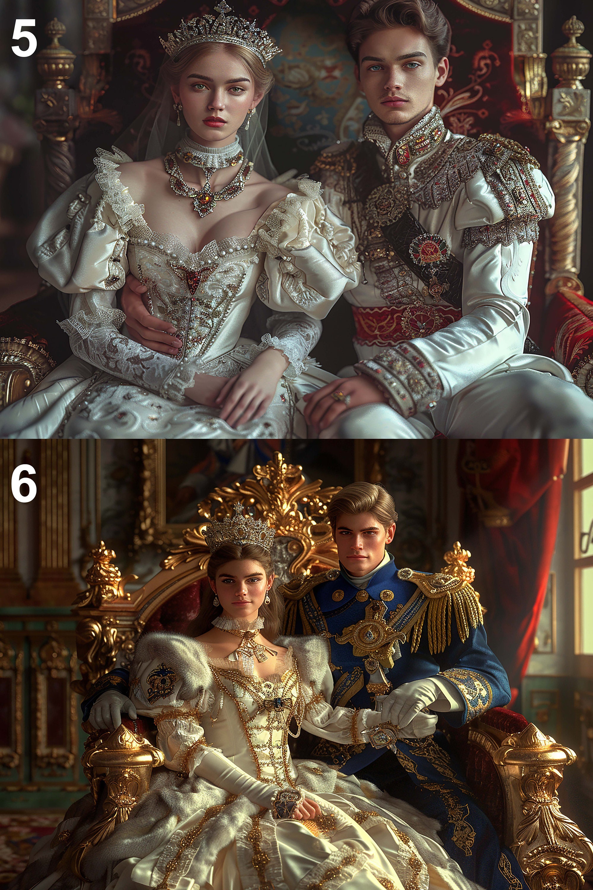 Custom Victorian Royal Portrait From Photo, Renaissance Portrait, Turn ...