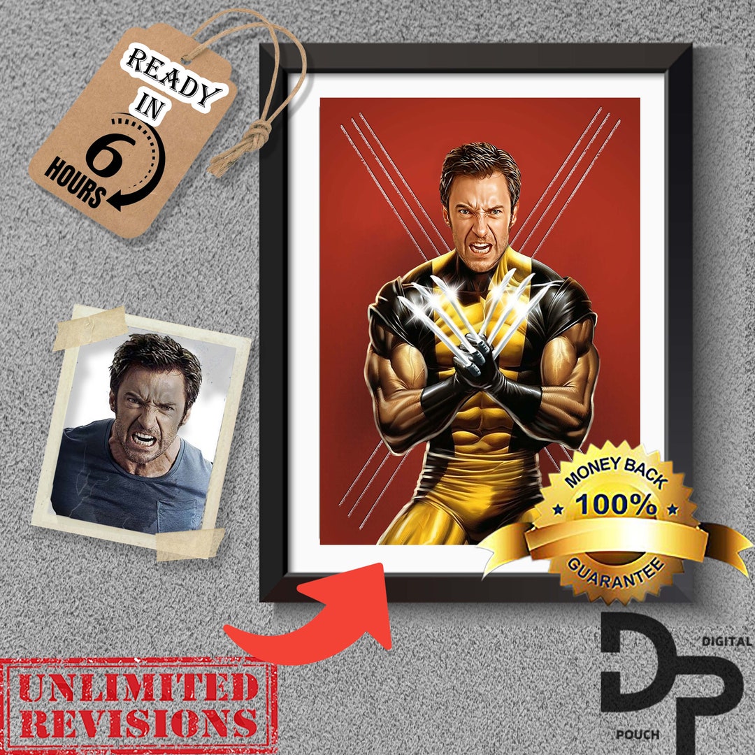 Customize Your Own Photo With Custom Superhero Art, Personalized ...