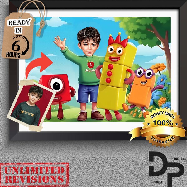 Number Blocks - Etsy