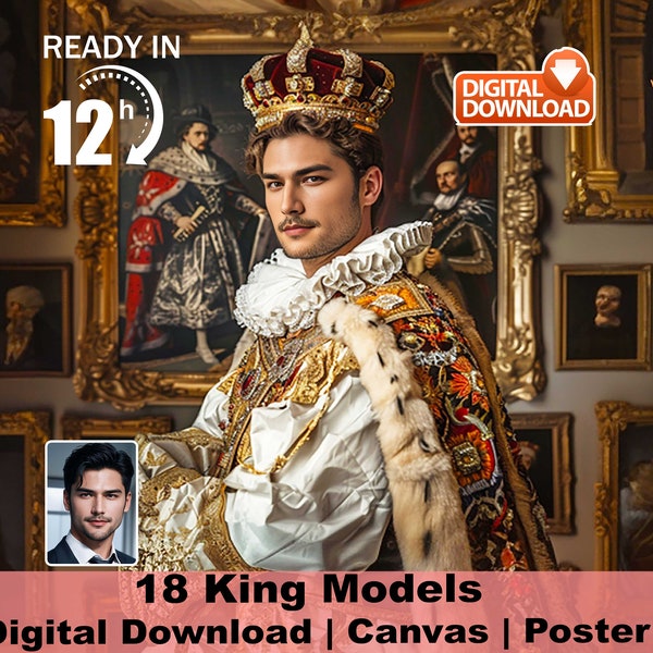 Royal Portrait - Etsy