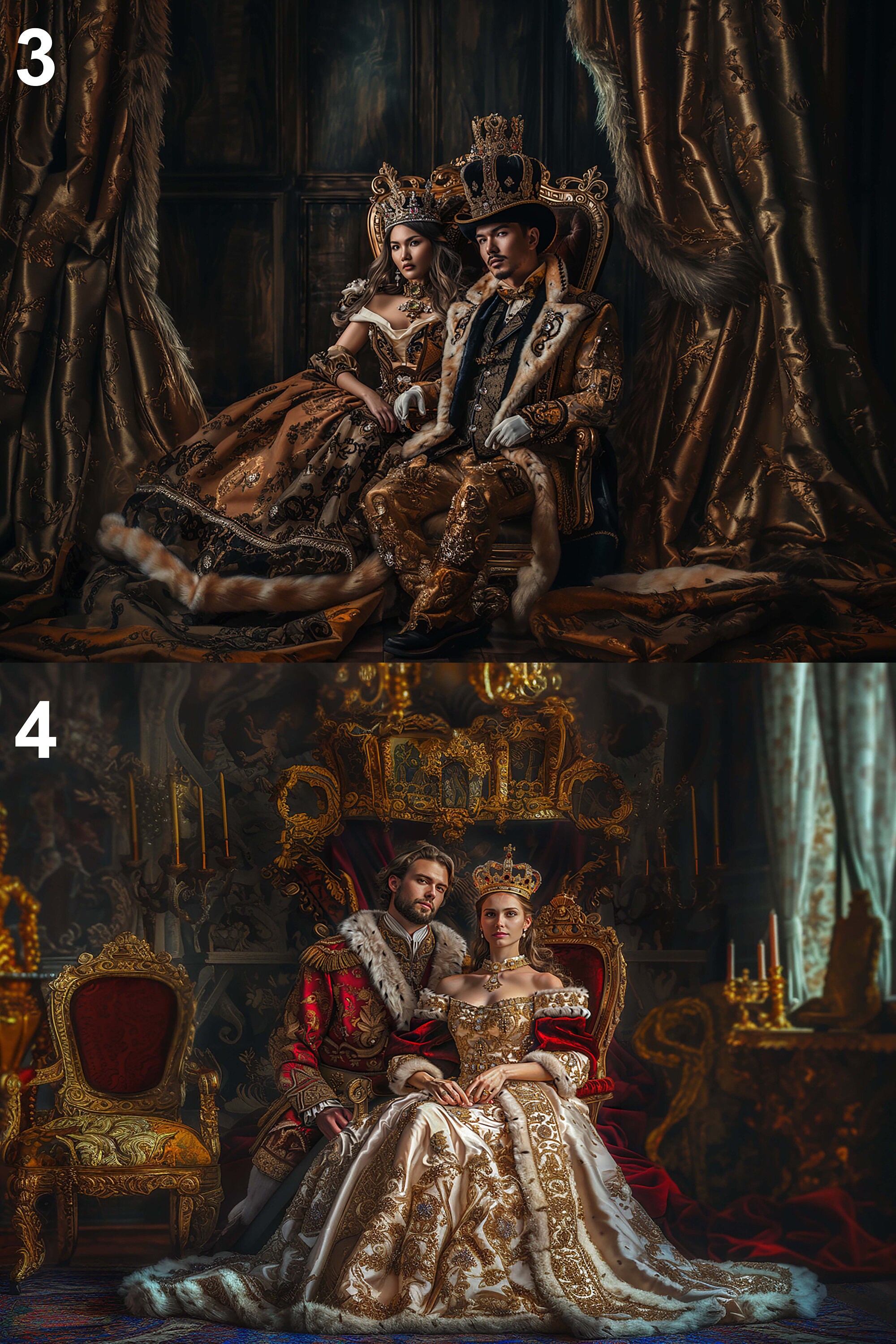 Custom Victorian Royal Portrait From Photo, Renaissance Portrait, Turn ...