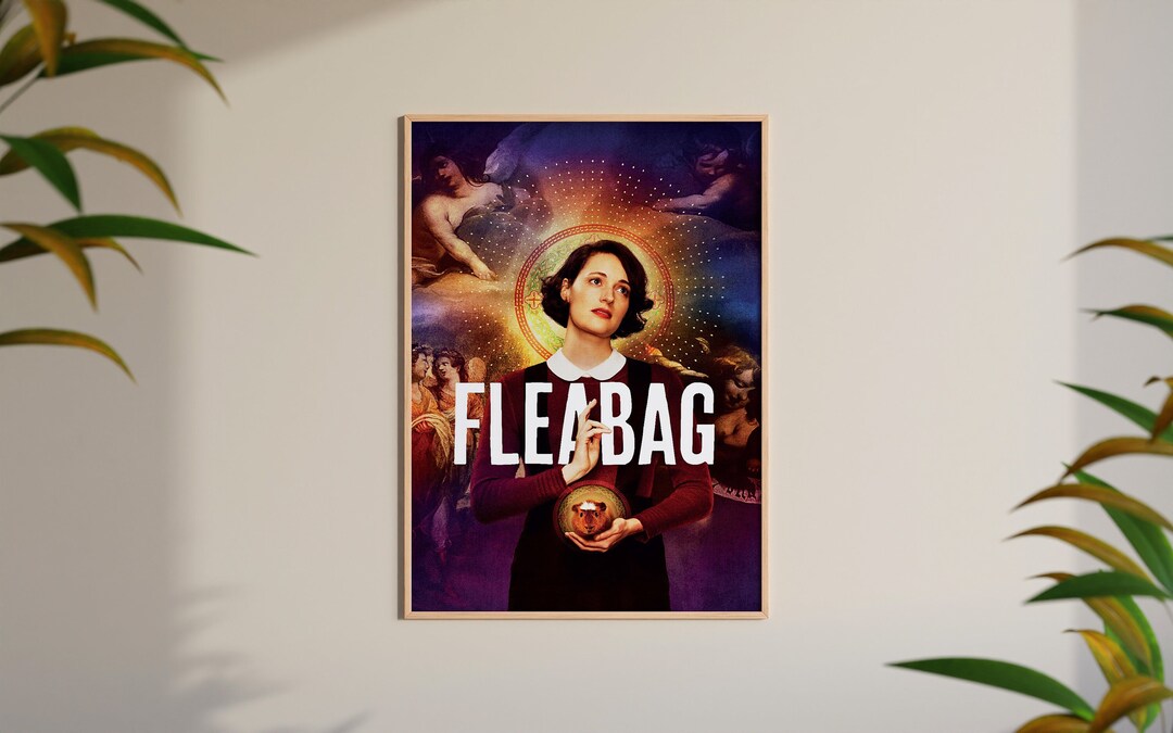 Fleabag Poster, Movie Poster, TV Poster, Large Wall Art, Framed Canvas ...