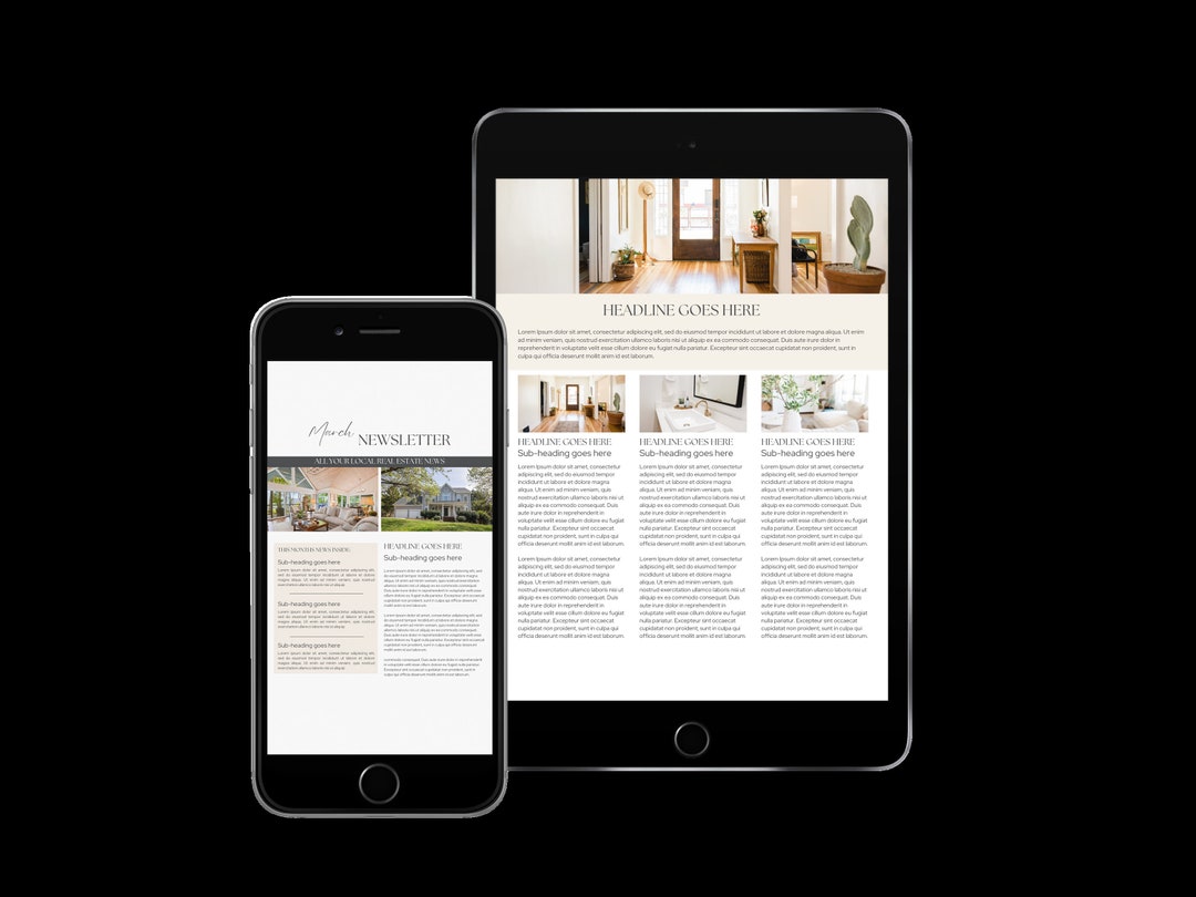 20 Realtor Newsletter Flyer Templates | Canva Customizable | Real ...