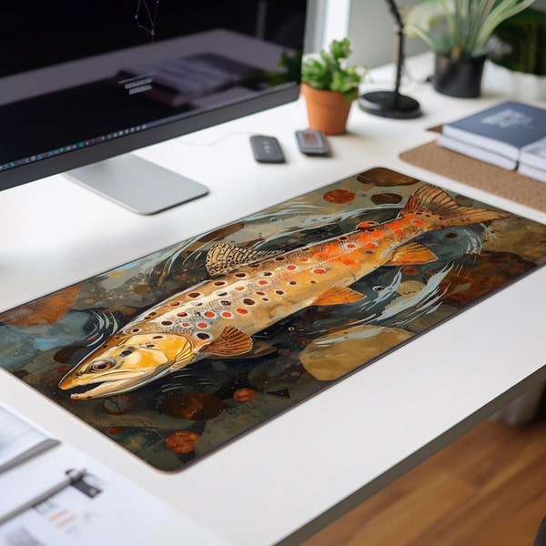 Fly Fishing Mouse Pad - Etsy