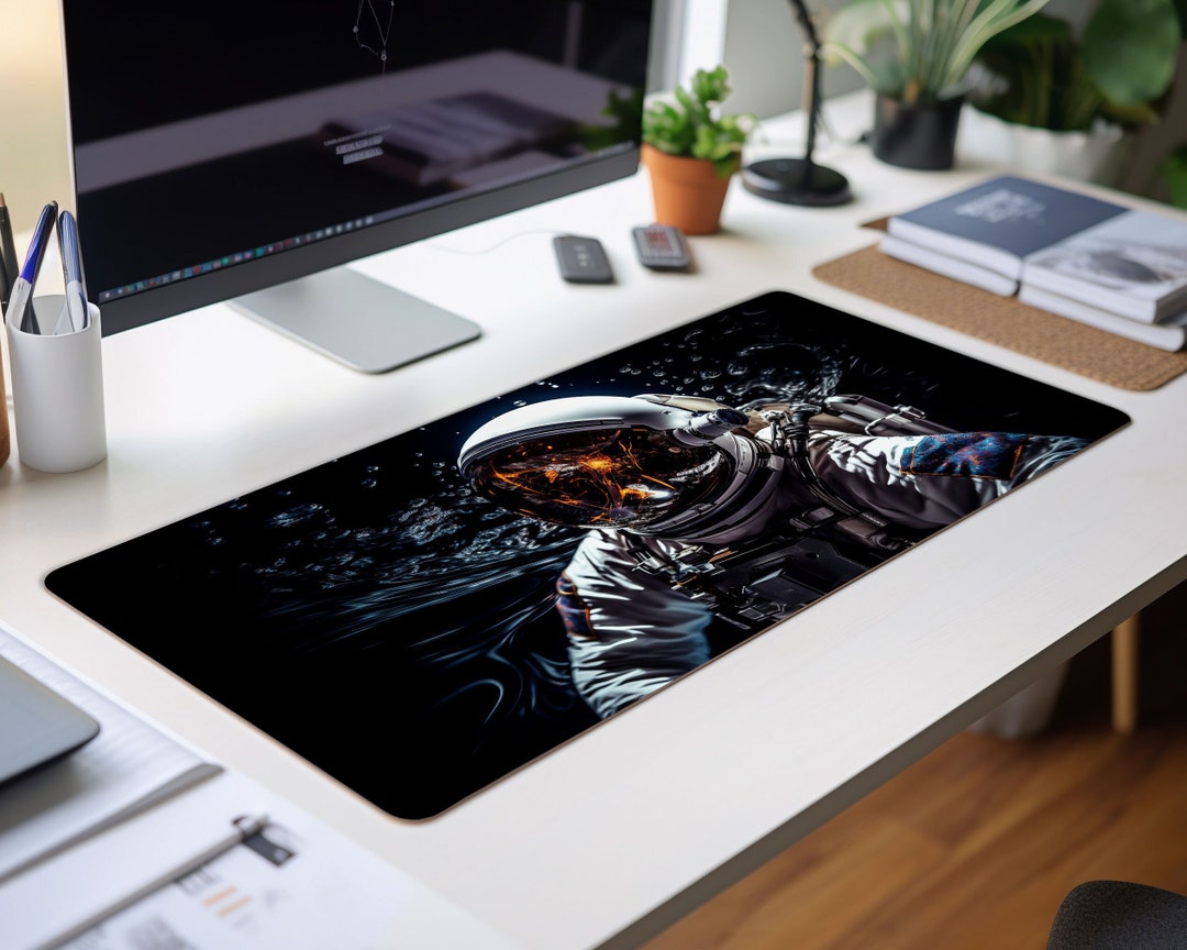 Deskmat Space, Astronaut Gaming Playmat, Extra Large Mousepad, Deskmat ...