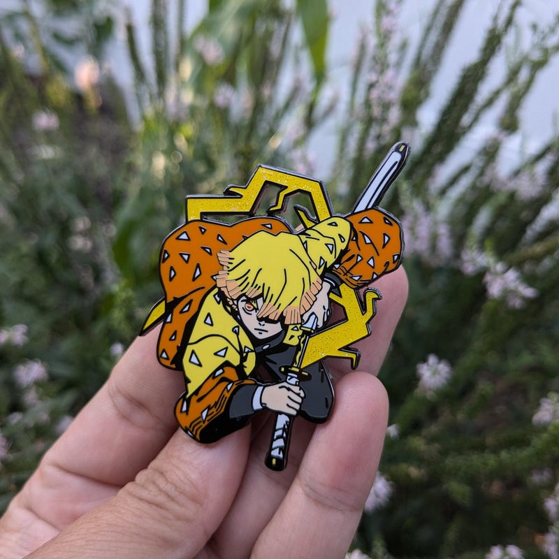 Demon Slayer Pin Pins - Etsy