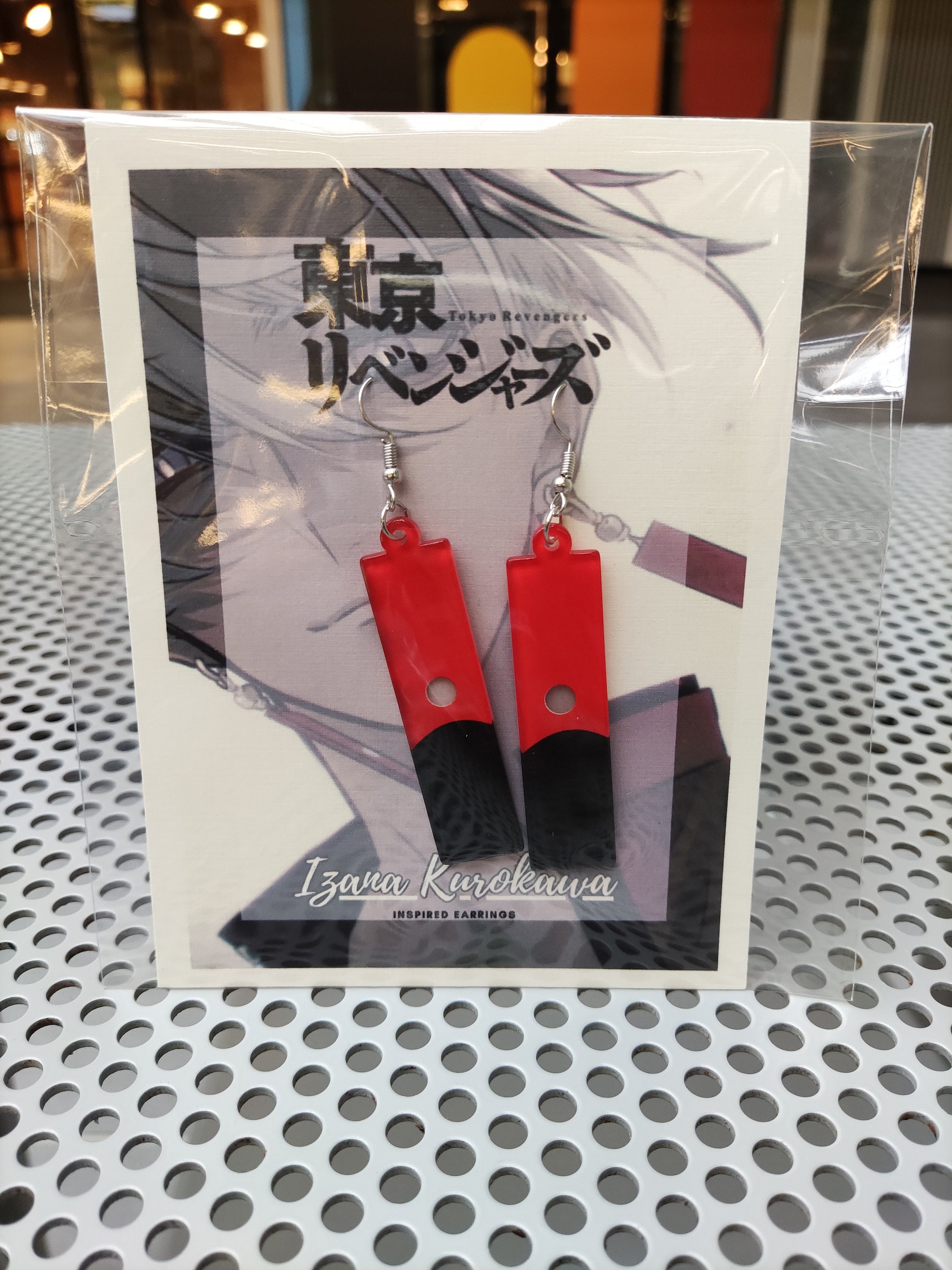 Anime Earrings, Tokyo Revengers Earrings, Izana Inspired Cosplay ...
