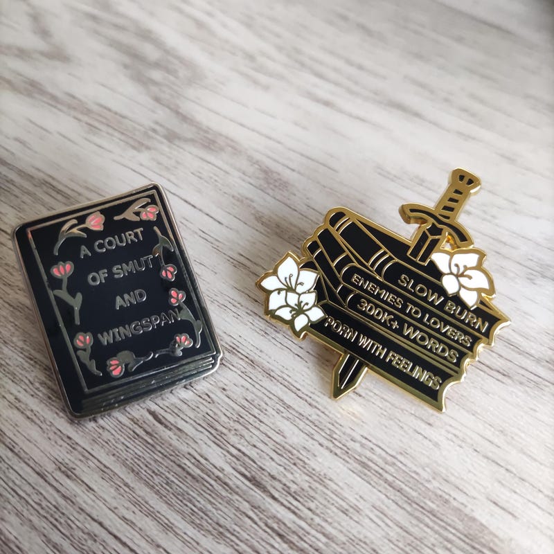 Book Pin - Etsy
