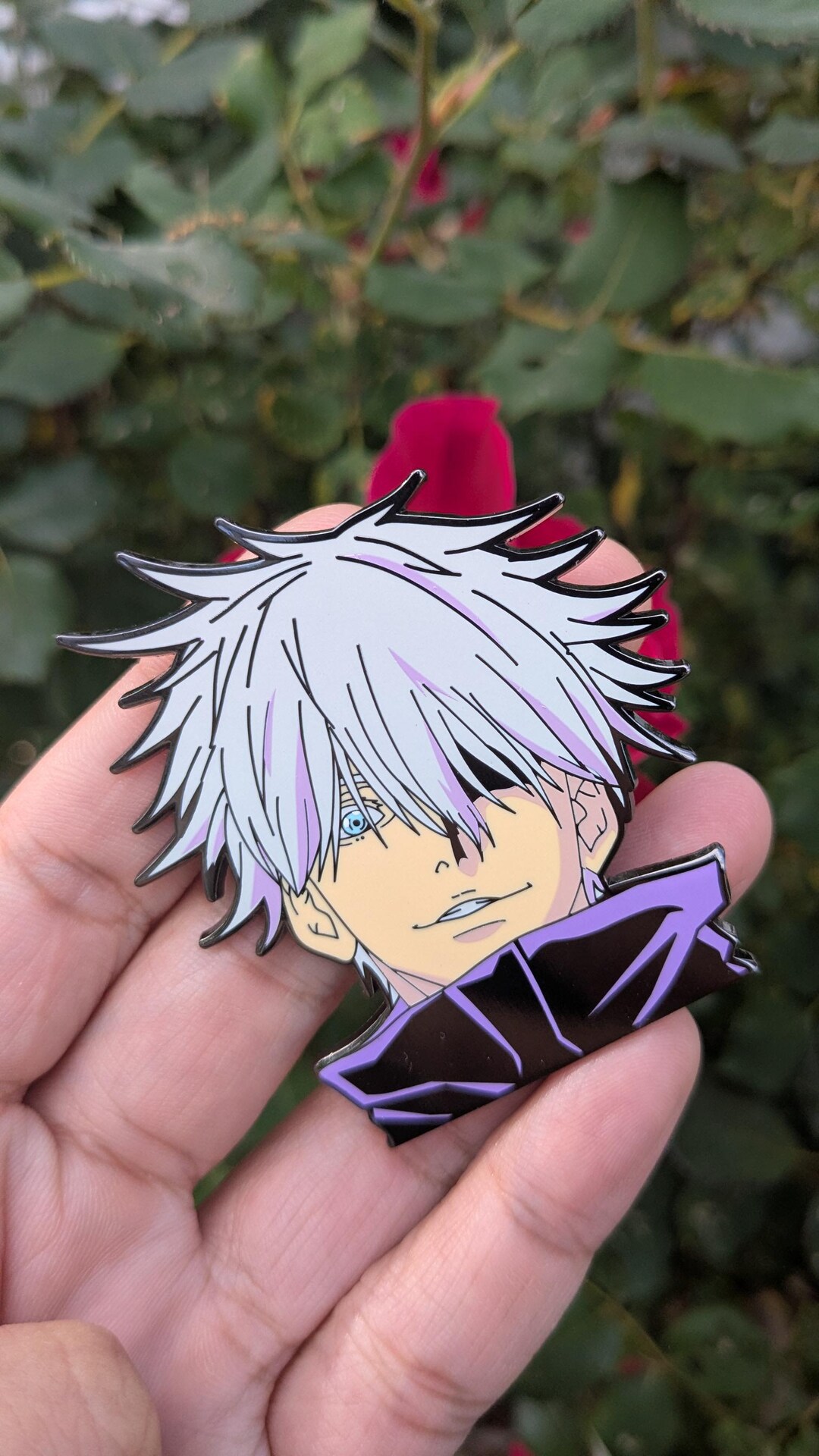 Gojo Satoru Hard Enamel Pin, Anime Lover Gift - Etsy