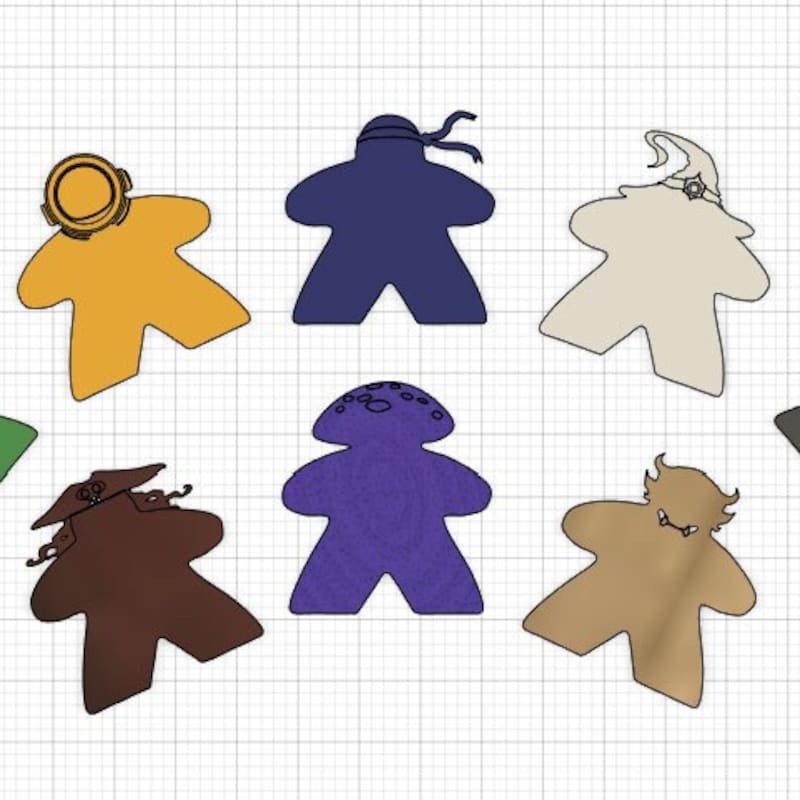 Meeples Stl - Etsy