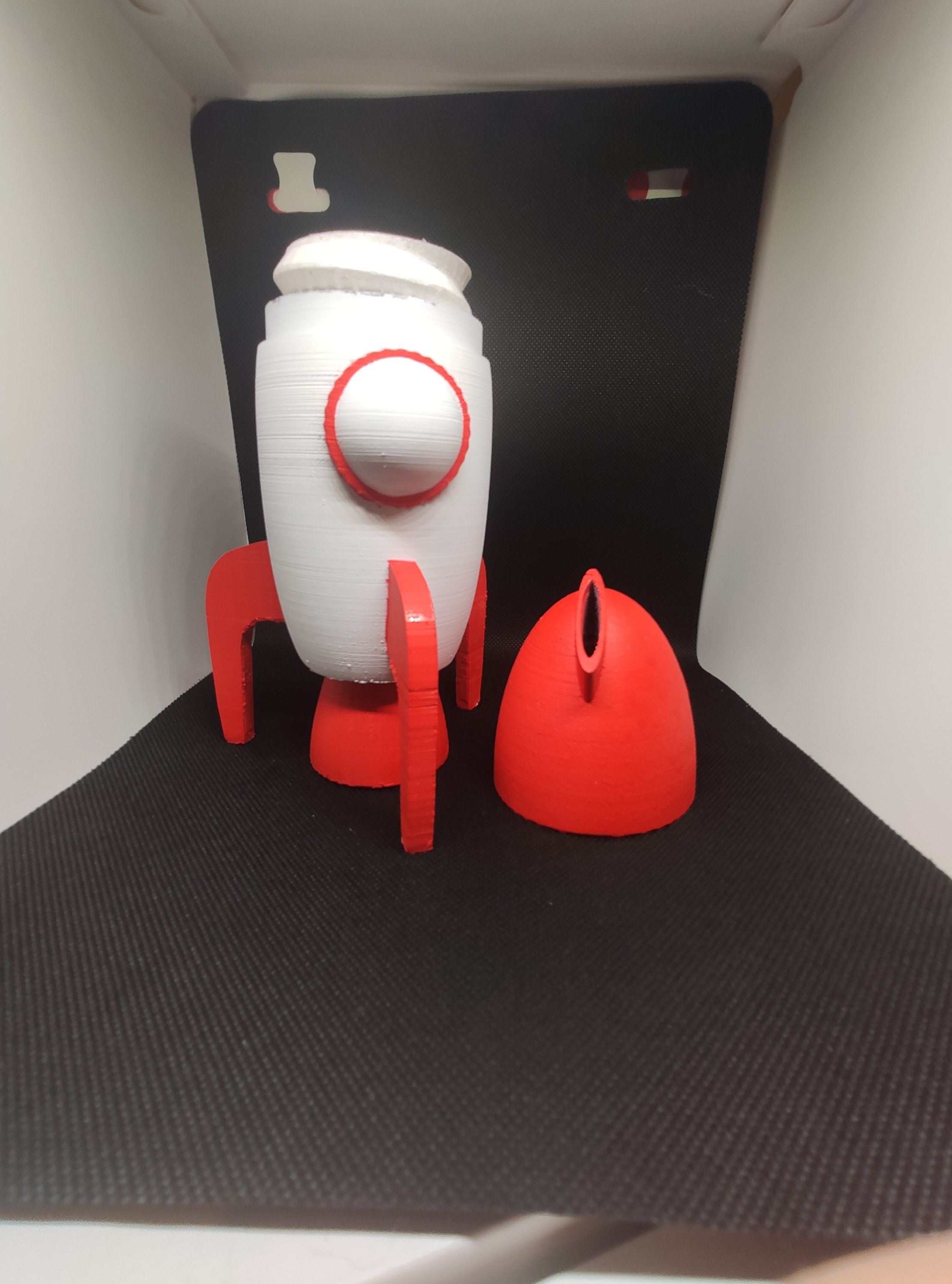 Rocketship Piggy Bank, 3D Print STL File - Etsy