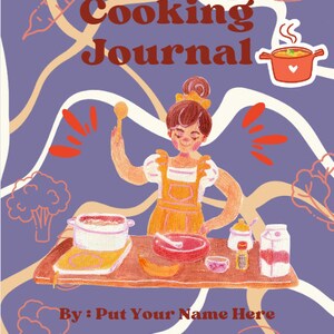 Cook Book Printable, Recipe Binder SVG/PNG, Kitchen Decor, Recipe ...