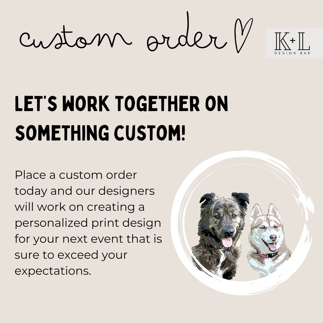 Custom Listing I Help Me Design - Etsy