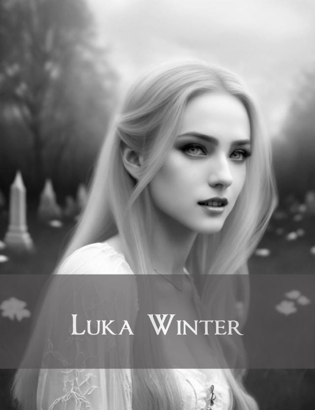 Gothic Beauty | 30 Magical Grayscale Coloring Pages | Dark Fantasy Art ...