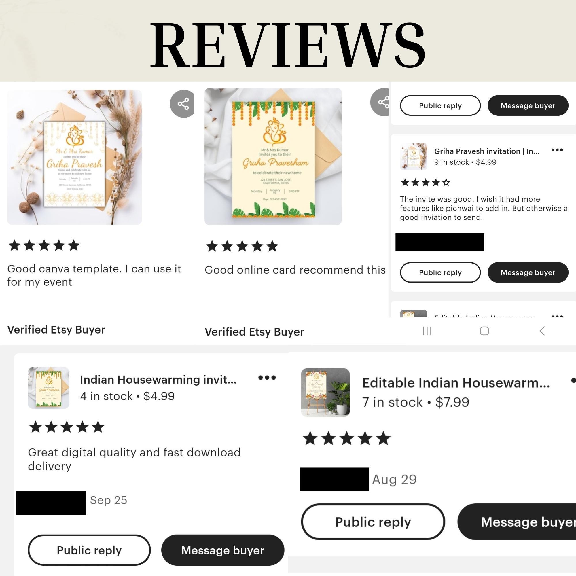 Rustic Housewarming Party Invitation, Customizable Flower Housewarming ...